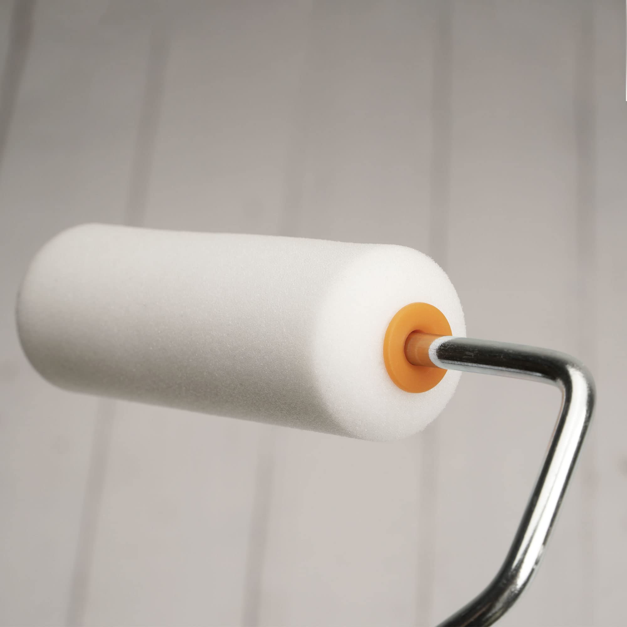 Voomey Mini Paint Roller Covers,High Density Foam Paint Roller,4 Inch Foam Roller Paint, 24 Pack,Fits All Flat Surfaces, Including Kitchen Cabinets, Doors, Tables, Etc.