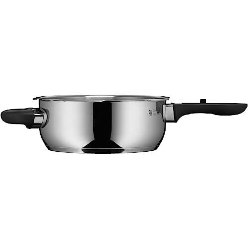 WMF Perfect Plus β Set with Quick Cooker Diameter 22 cm Diameter of 4 Litres and a Half + Body 3 Litres with Flame Protection, Cromargan Stainless Steel for Induction