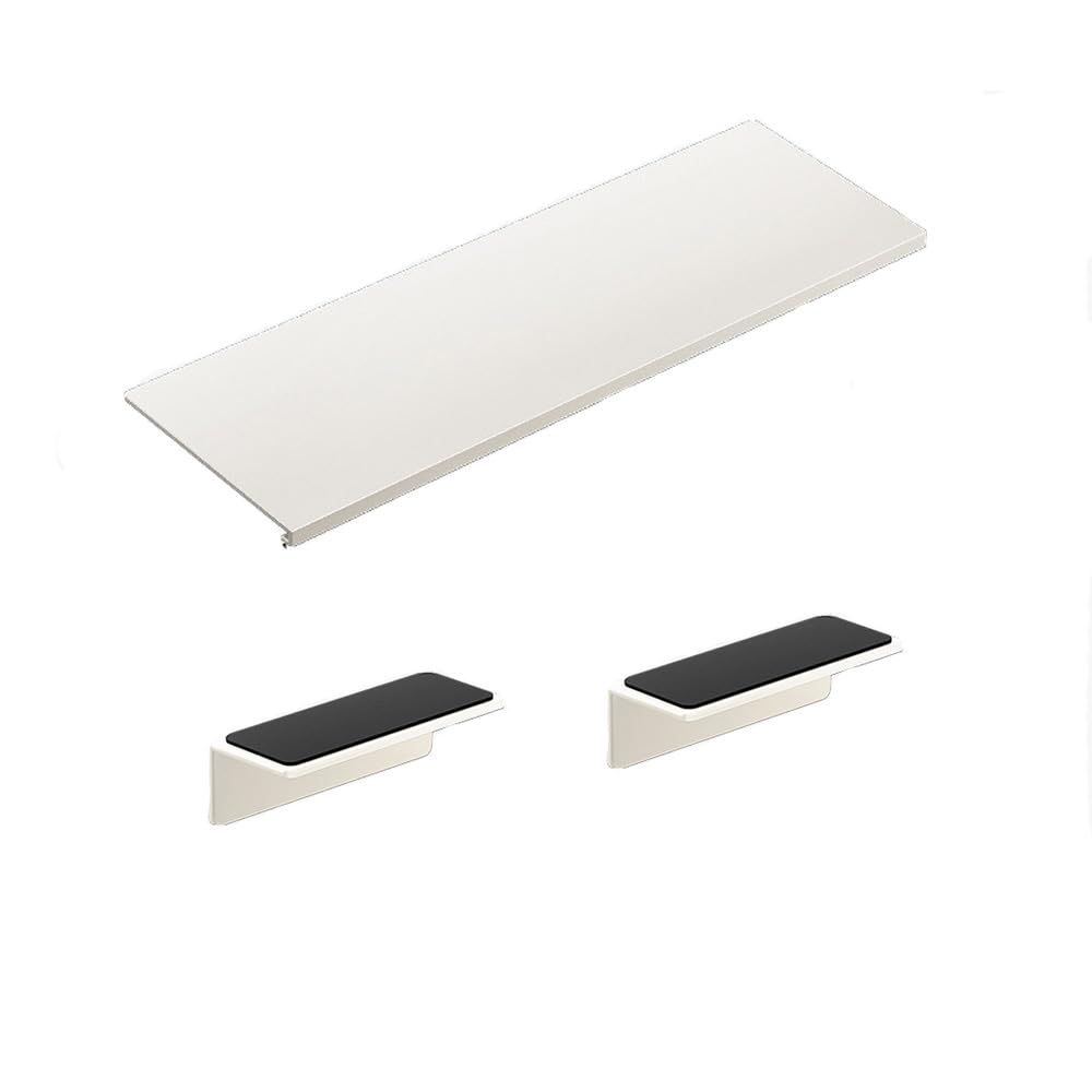 Vilemoon Carbon Steel Window Sill Extender Plate, Storage Shelf, Window Plant Shelves, Countertop Extension Board with Magnetic Base for Kitchen Organization Storage (40x15cm/15.8x5.9in)