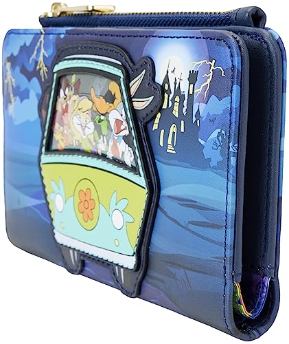 Warner Bros 100th Anniversary Looney Tunes Scooby-Doo Mash-Up Flap Wallet
