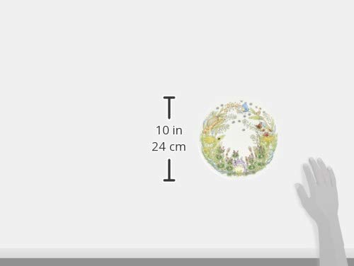 Noritake T50116A/4660-2 My Neighbor Totoro Plate, 9.1 inches (23 cm), Dandelion Version, Microwave Safe, 1 Piece, Bone China