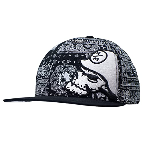 Metal Mulisha Mens Rag Flex Hat, Black, Large-X-Large