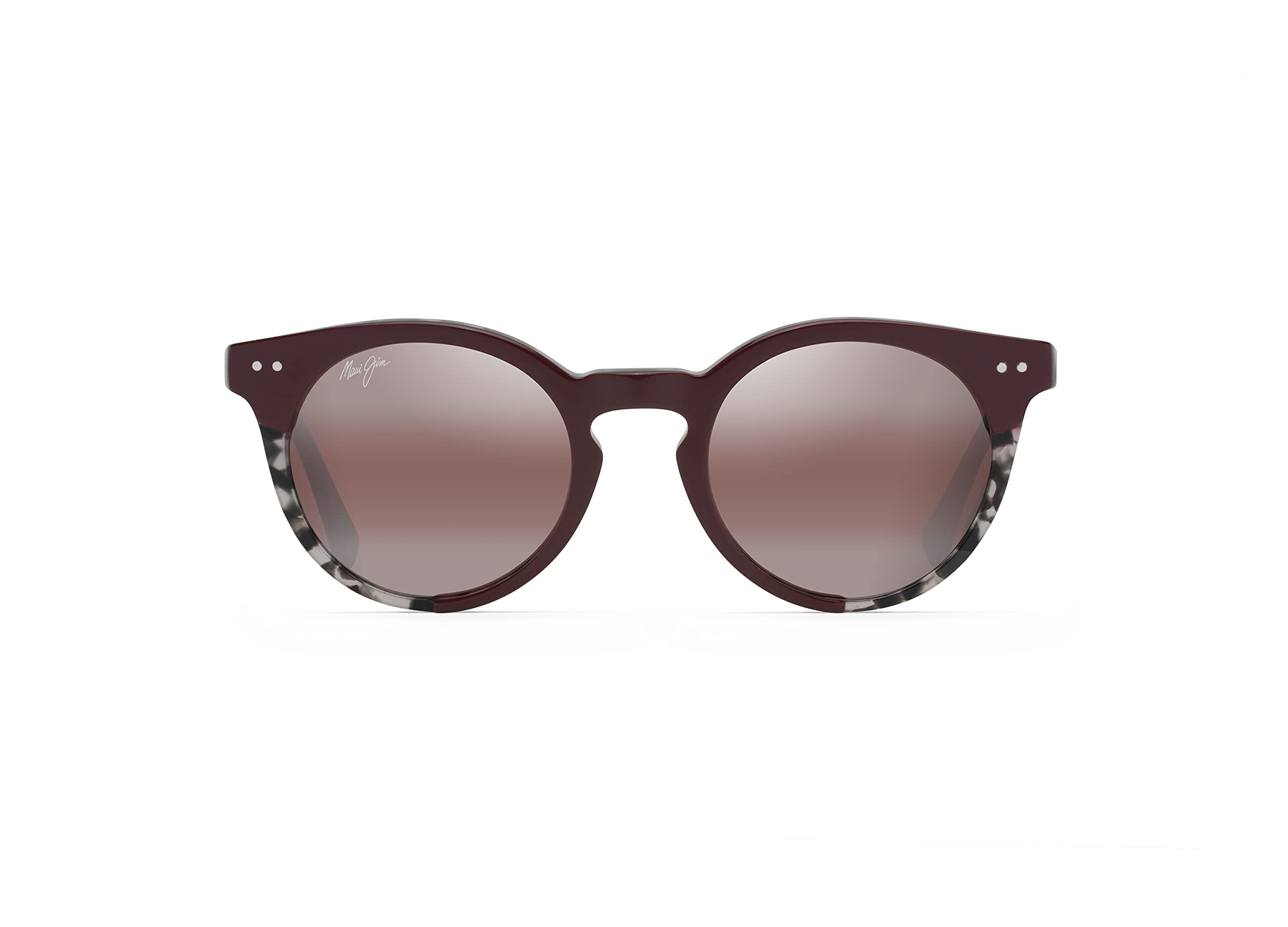 Maui Jim Men's and Women's Upside Down Falls Polarized Classic Sunglasses, Navy/Neutral Grey, Medium