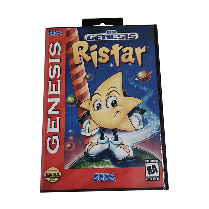 Ristar-Games 16 Bit MD Game Card For PAL And NTSC Version