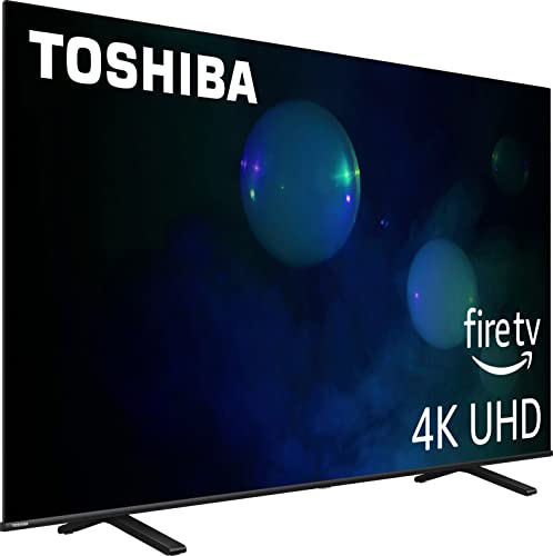 Toshiba 55-inch Class C350 Series LED 4K UHD Smart Fire TV with Alexa Voice Remote (55C350LU, 2023 Model)