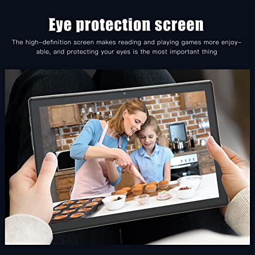 soobu 4G Calling Tablet, Green for Android 11 1960x1080 IPS Screen 10in Tablet 100‑240V 6G 256G for Entertainment (US Plug)