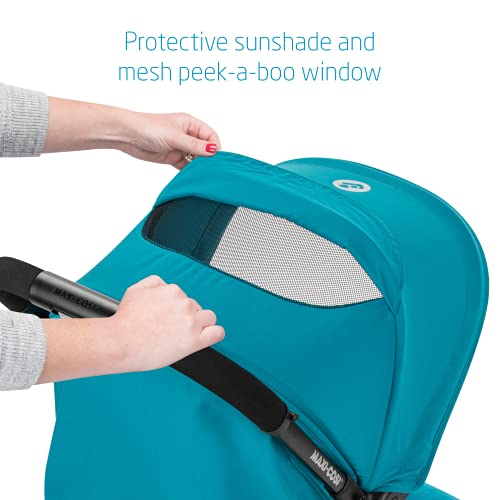Maxi-Cosi Lara Lightweight Ultra Compact Stroller, Tetra Teal