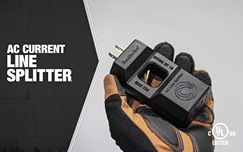 Southwire 60040S Line Splitter, UL LISTED, Black