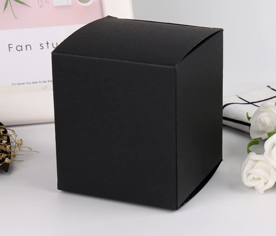 XIGUI 20 Gift Boxes 4 x 4 x 6 Inches Small Gift Boxes with Lids, Matte Black Gift Boxes Bulks for Wedding, Party, Birthday, Groomsman Proposal Boxes ,Wedding, Christmas, Crafting, Cupcake
