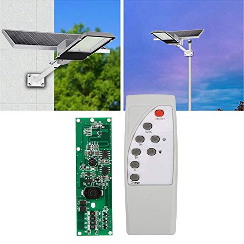 Solar Circuit Board, Light Controlled Radar Human Body Induction Solar Lamp Controller Module with Remote Control