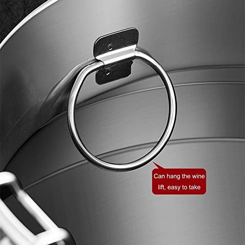 tea Kitchen Food Canisters Stainless Steel Milk Can with Sealed Lid, Kitchen Storage for Flour and Sugar Fermentation Wine Pail bucket (Size : 24L)