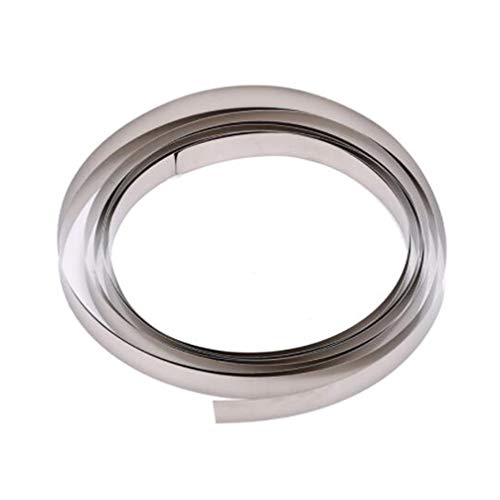 Pure Nickel Strip,10m (1Roll) of 0.15x8mm Nickel Tap for 18650 26650 32650 AA Cell Battery Pack Spot Welding