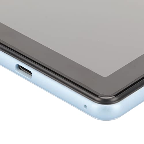 Rosvola 10in Tablet, for Android 11 Blue 100‑240V Tablet PC for Travel (Blue)