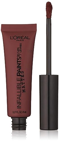 L'Oréal Paris Infallible PAINTS/LIPS Matte, Cinna-Bomb, 0.27 fl. oz.