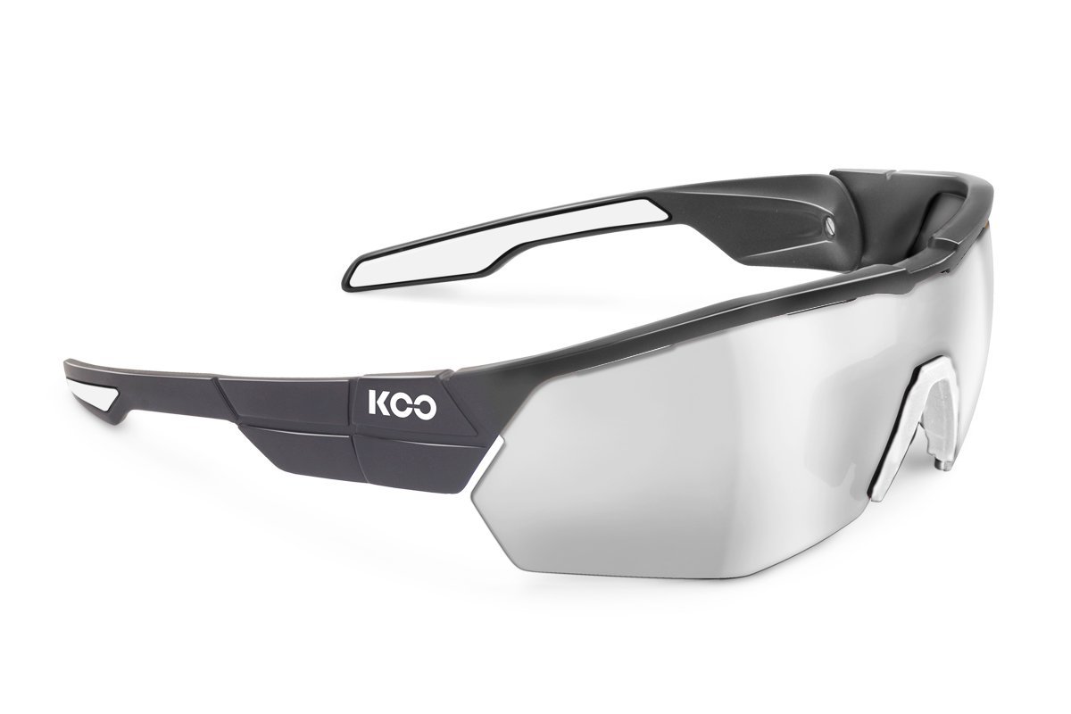 Kask P0324058 Koo Open Cube Cycling Sunglasses, Black/White, Medium
