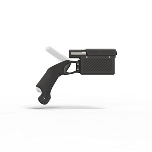 PROTUBEVR Provolver Haptic VR pistol for FPS Games - feel the game with spring recoil and realistic weight. (Right, HTC Focus 3)