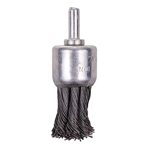 Rocaris 6 Pack Wire Wheels Brush, 3 Inch Knotted and Plated Crimped and 1-Inch Carbon Knot Wire End Brush, Cup Wire Wheels Brush Set Perfect For Removal of Rust/Corrosion/Paint