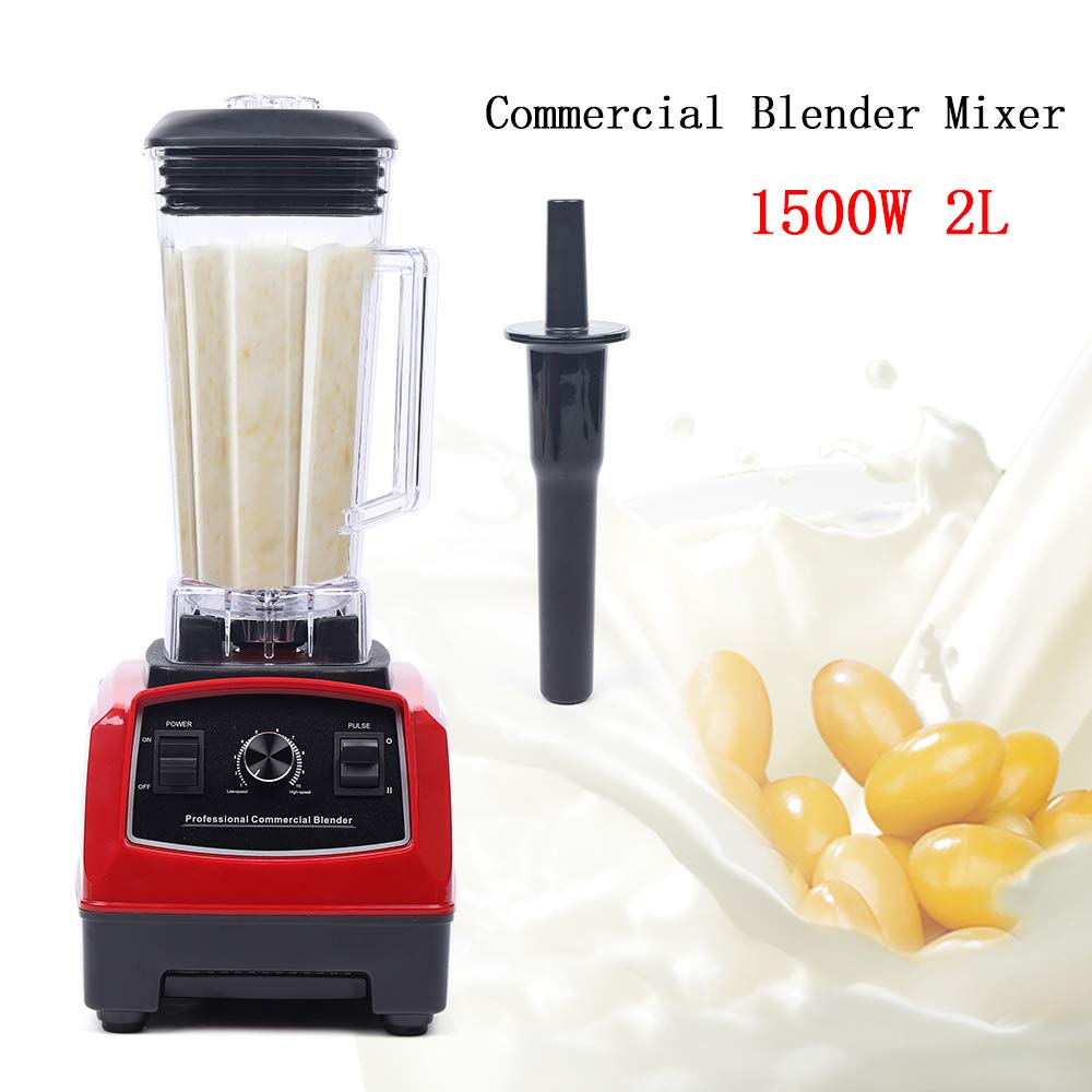 Smoothie Maker,110V Food Processor,1500W Food Prep Machine, 2L Frozen Blending, 27,000RPM Commercial Blender Mixer,YL-010 (Model:YL-010)