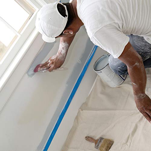 Trimaco 58908 SuperTuff 8 oz Premium Contractor Grade Heavyweight Canvas Drop Cloth, 4-feet x 15-feet