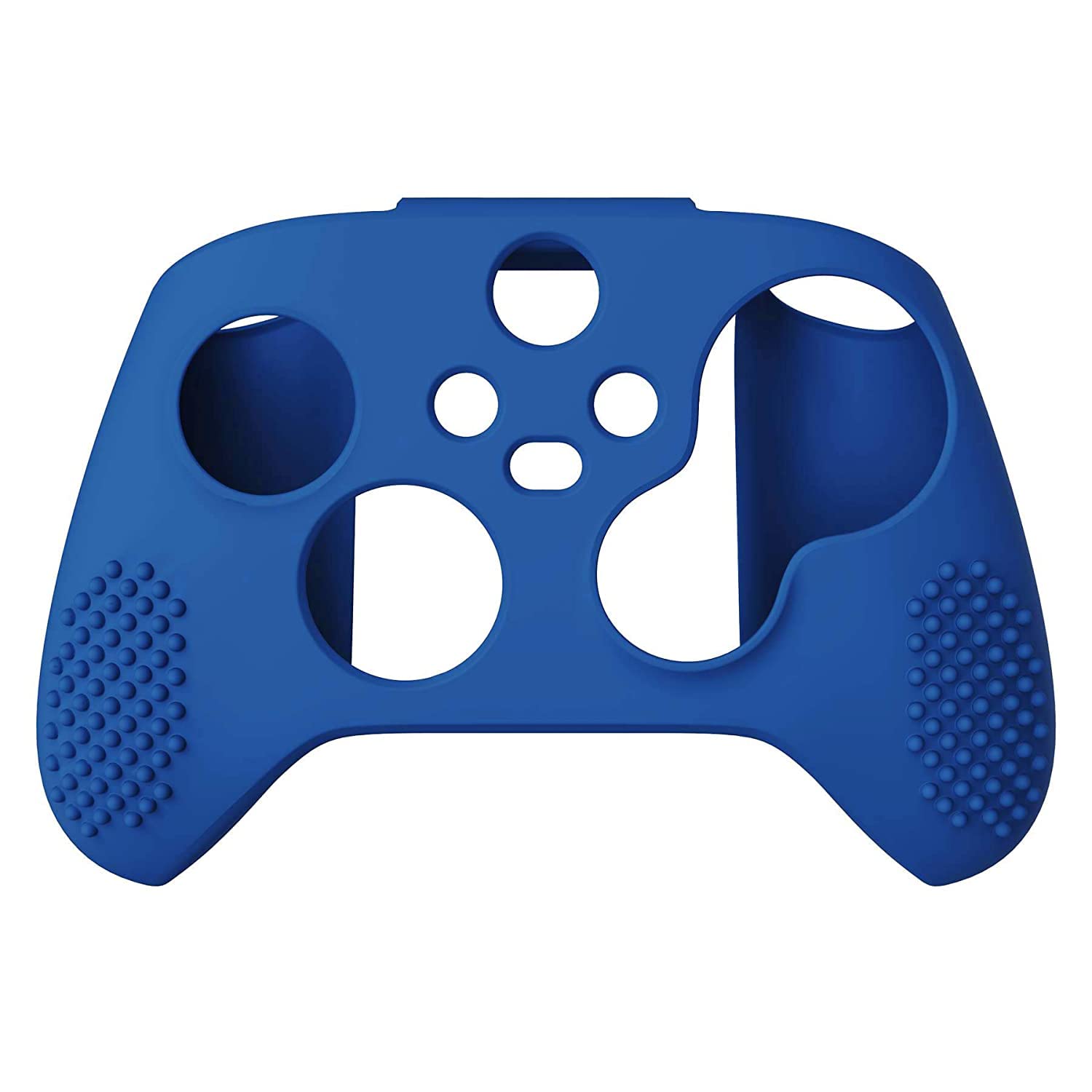 PSS Studded Edition Anti-Slip Silicone Cover Skin for Xbox Series X Controller, New Look Soft Rubber Case Protector for Xbox Series S Controller - Blue
