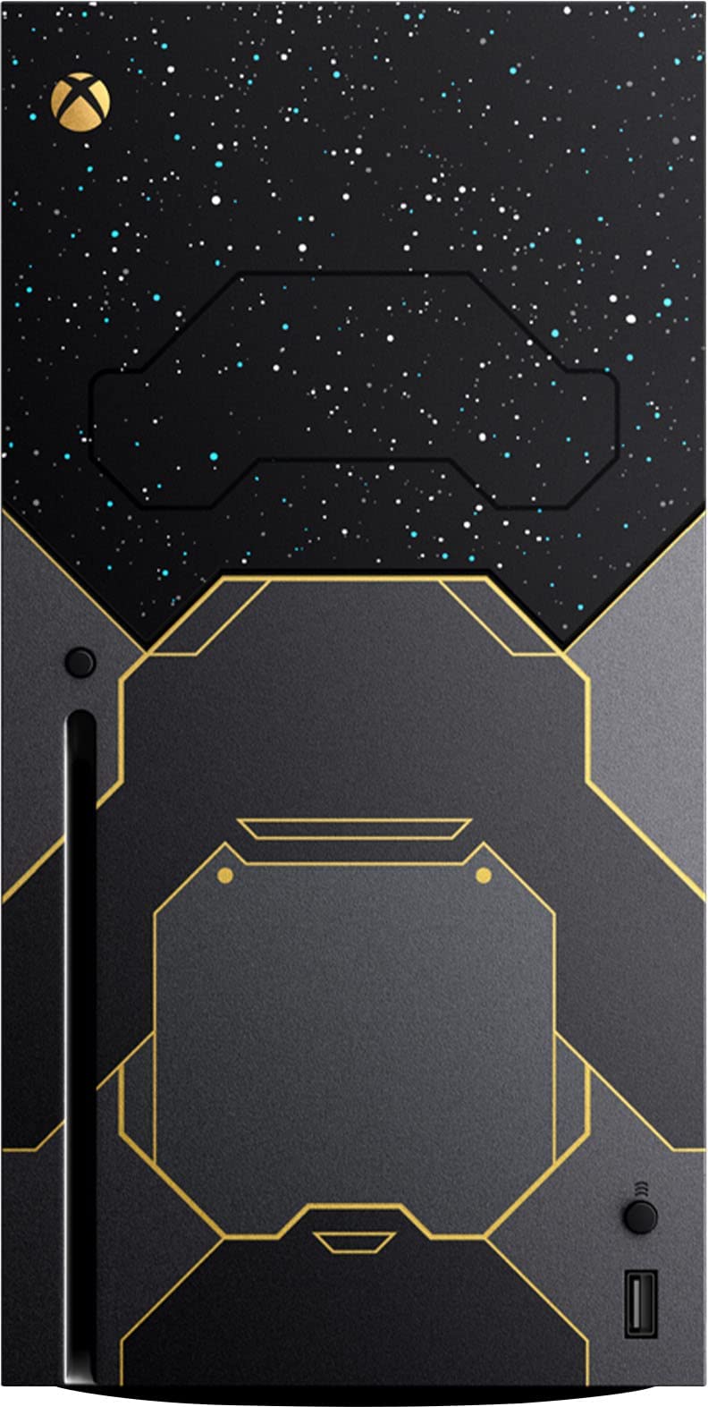 Microsoft Xbox Series X Halo Infinite Limited Edition: 1TB Black Console with U Deal HDMI (Renewed)