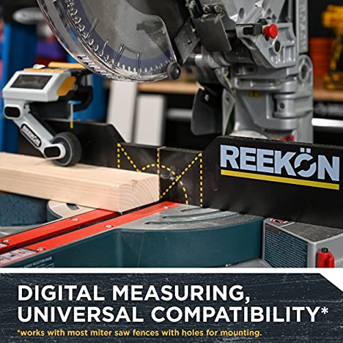 REEKON M1 Caliber Adapter Fence – Allows M1 Caliber Mounting on Wide Variety of Miter Saws and Chop Saws, Aluminium Mounting Point, 4 Fasteners Included for Easy Installation