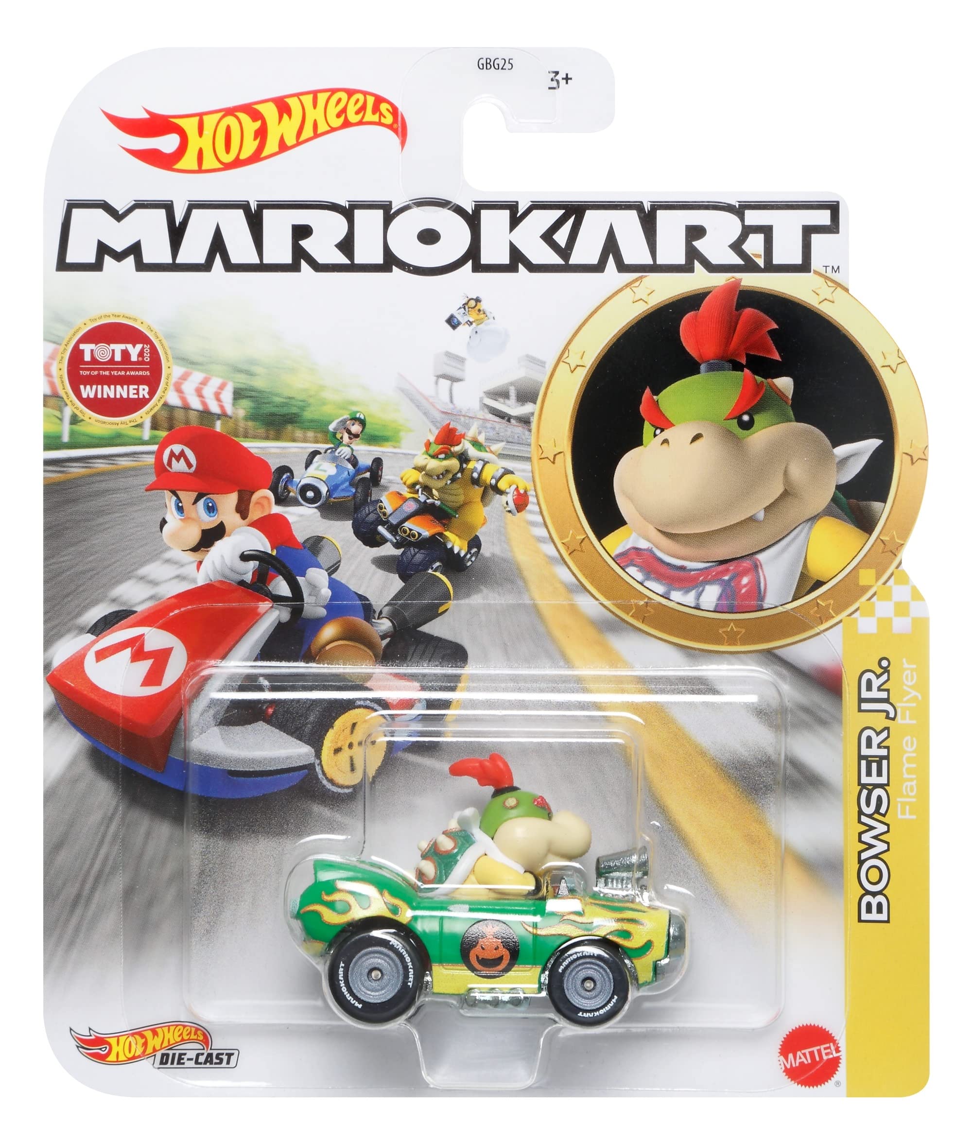 HOT Wheels Mario Kart Bowser JR