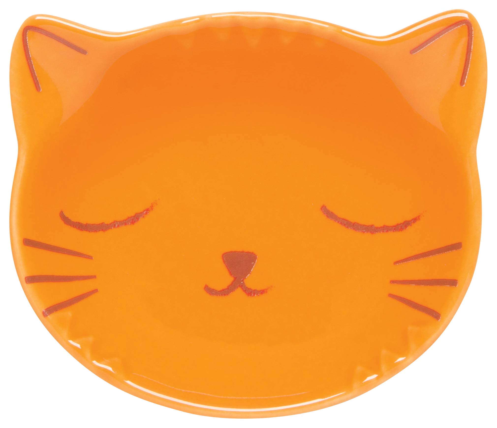 Now Designs Purrfect Kittens Stoneware Shaped Pinch Bowls 2 oz, Set of 6