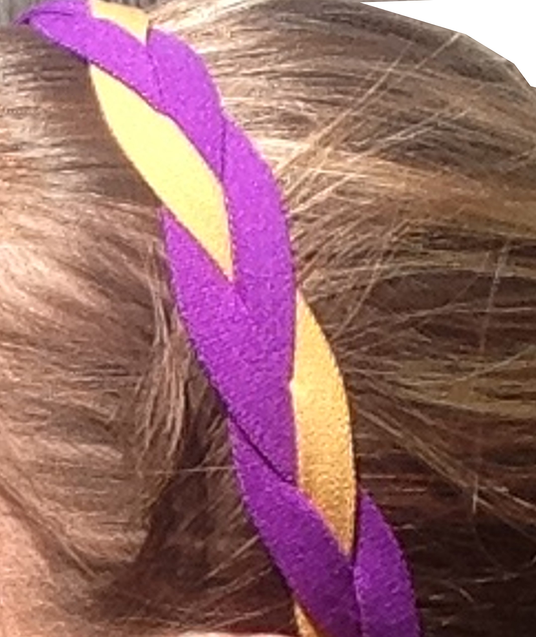 It's Ridic! No Slip Grip/Non-Slip Sports/Athletic Nylon Triple Braided Sports Headband