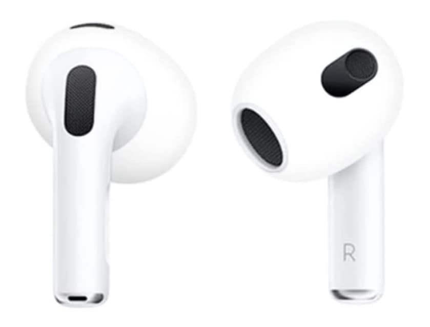 Rqker Fit in Case Ear Tips Compatible with AirPods 3 2021 3rd Gen, 9 Pairs Ultra Thin Soft Silicone Eartips Earbuds Dustproof Cover Fit in Charging Case Compatible with AirPods 3, 9 Pairs 9 Colors