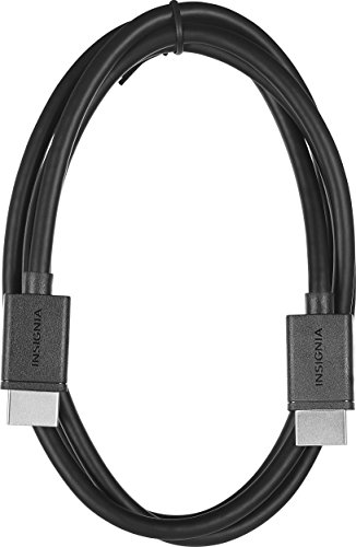 INSIGNIA - 4' 4K Ultra HD HDMI Cable - Black