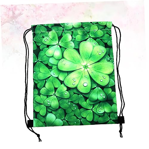 SHERCHPRY 3pcs drawstring backpack sport backpack Patricks Day Drawstring bag St Patrick Day sack party favor shopping bag printed travel bag storage bag tighten up sports bag party supplies