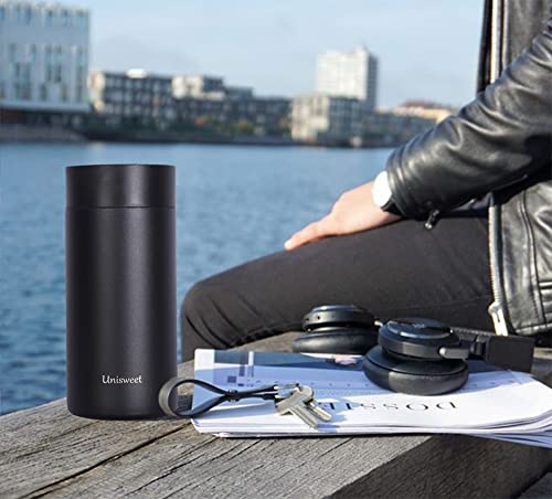 UNISWEET Stainless Steel Insulated Travel Mug for Coffee Double Wall Thermal Cup for Tea Lightweight Sports Water Thermos Bottle with Leak