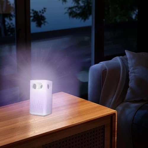 Purple Light Purifier USB Portable Purifier Office Desk Vacuum Cleaner Home Bedroom Pet Cleaner Car Filter Formaldehyde Home Purifier