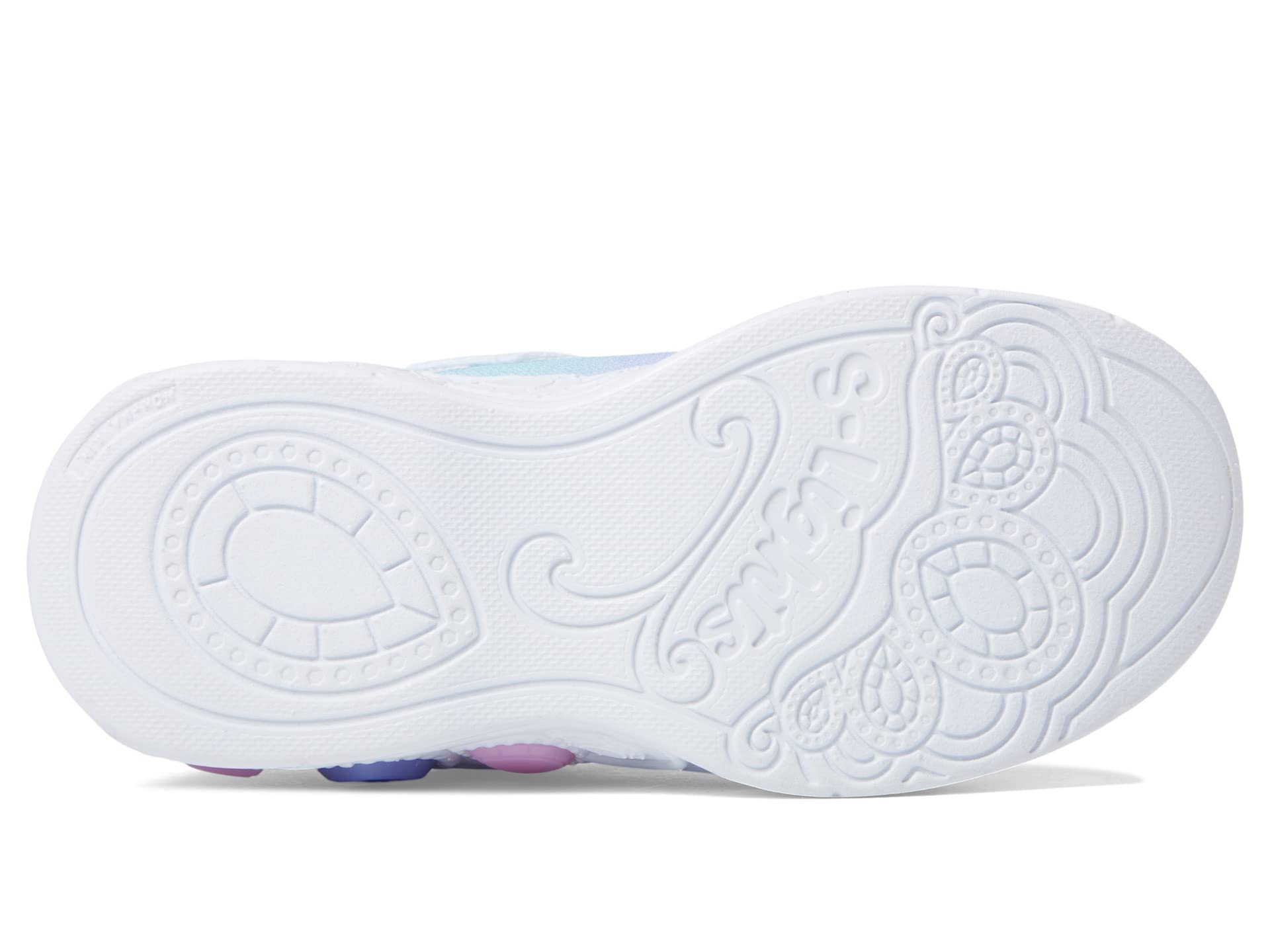 Skechers Kids Kids Princess Wishes Sneaker, Lavender/Multi, 10 US Unisex Toddler