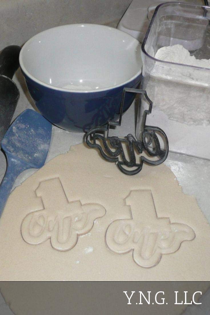 NUMBERS WITH WORDS 1 ONE THROUGH 10 TEN DETAILED NUMBERS SET OF 10 COOKIE CUTTERS MADE IN USA PR1157
