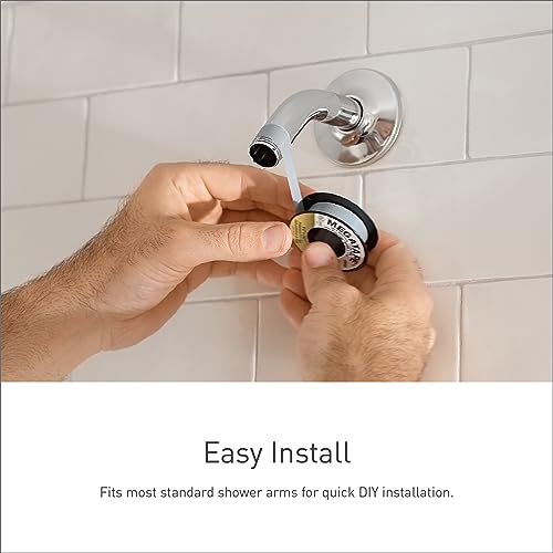 Moen Hydro Energetix Spot Resist Brushed Nickel Detachable Handheld Shower Head, 200H0SRN