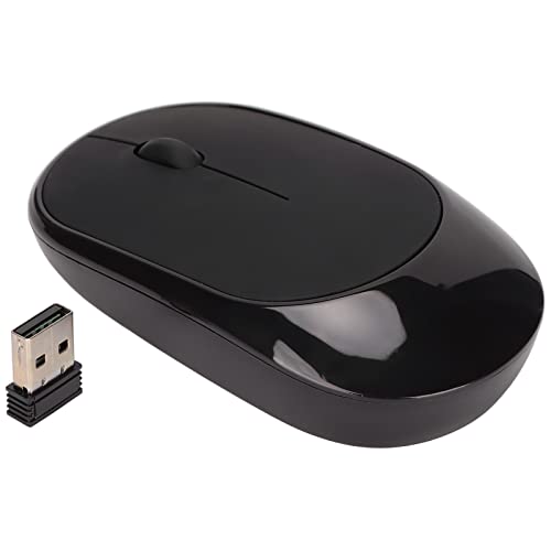 PUSOKEI Wireless Keyboard Mouse Combo, 2.4G Ergonomic USB Gaming Keyboard and Mouse, Full Size QWERTZ Keyboard and 1600dpi Compact Mouse, for Windows PC (German Layout)