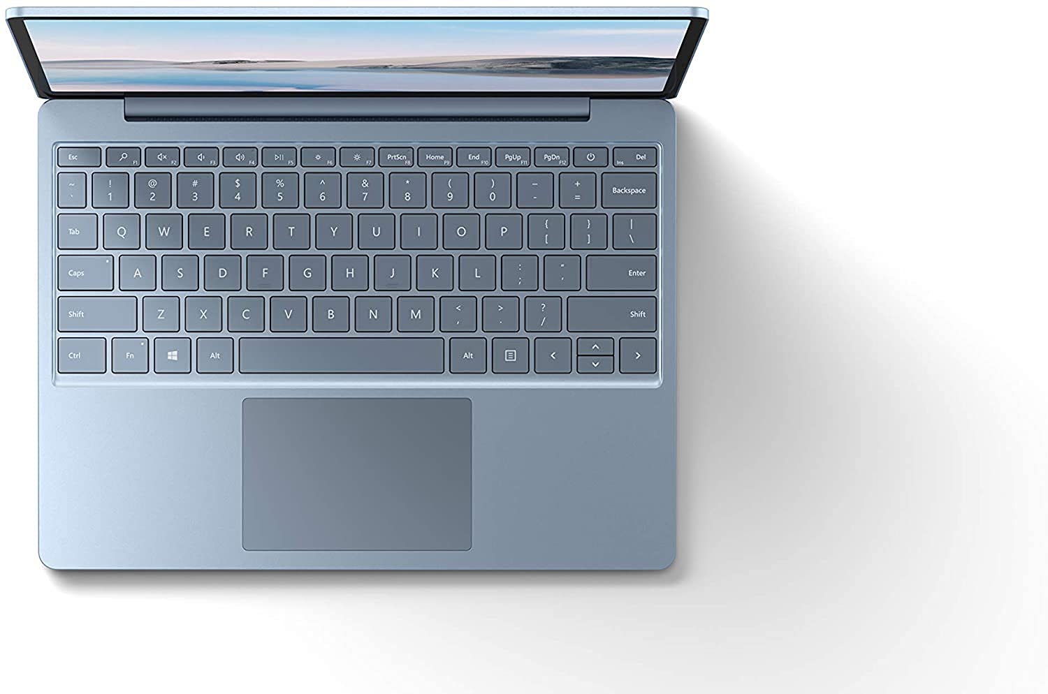 Microsoft 12.4 Multi-Touch Surface Laptop Go, Intel Core i5-1035G1, 8GB RAM, 128GB SSD, Integrated Intel UHD Graphics, Windows 10 Home in S Mode, 1ZZ-00002, Ice Blue (Renewed)