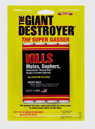 The Giant Destroyer - Super Gasser (4pack)