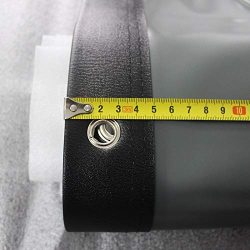 IULJH Rear Projection Screen Special Soft PVC for Any Projector Home Theater Outdoor Curtain 16:9 (Size : 200 inch)
