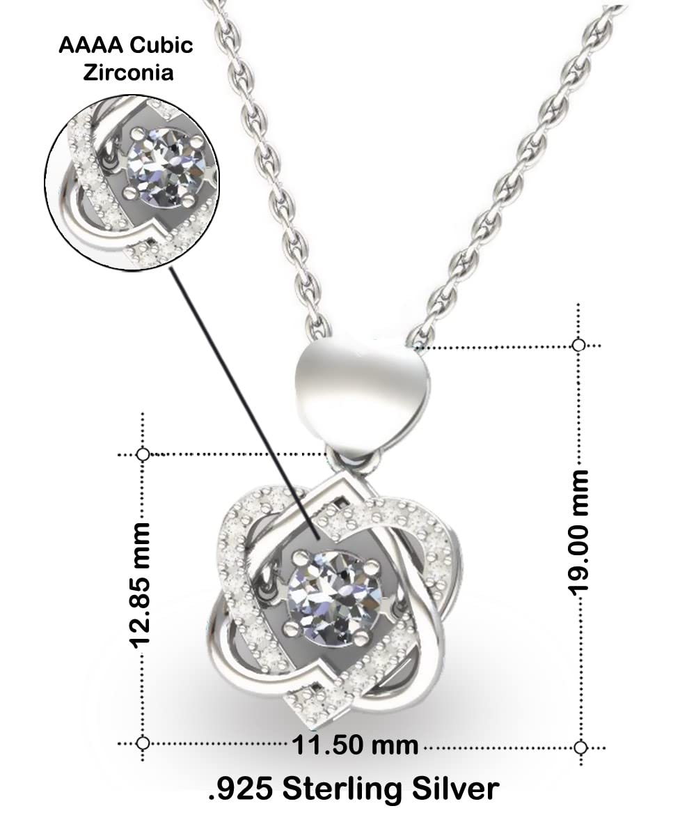 Miscarriage Gifts for Mothers 925 Sterling Silver Necklace, Baby Loss Gift for Mothers, Miscarriage Necklace, Ectopic Pregnancy