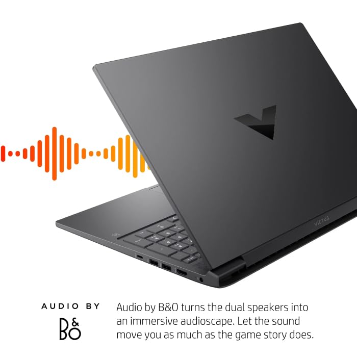 Hp Victus 16.1"" FHD 144Hz Gaming Laptop | Intel Core i7-13700H | 16GB RAM DDR5 | 2TB SSD | NVIDIA GeForce RTX 4060 | Backlit | Windows 11 Home | Bundle with USB 3.0 Hub, Mica Silver