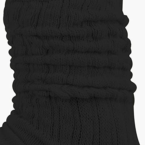 MDR Lightweight Cotton Slouch Sock For Women and Men 1 Pair Made in USA Size 9 to 11 (Royal Blue)