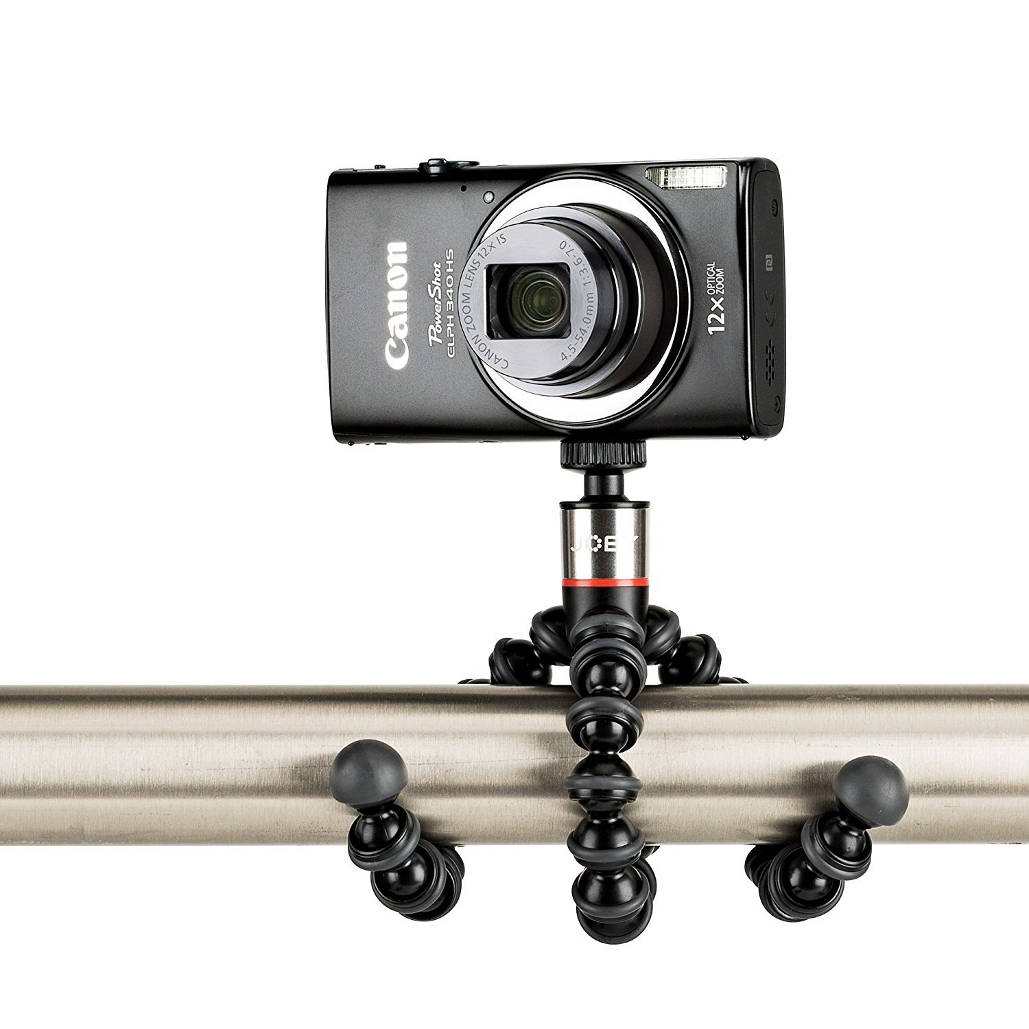 Joby GorillaPod 325 Flexible Mini-Tripod, with A Bonus ZAYKiR Phone Adapter - Bundle