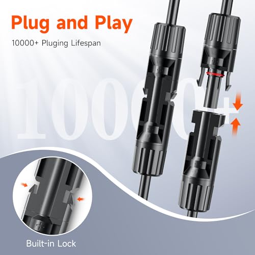 RICH SOLAR 10 Pairs Solar Connectors