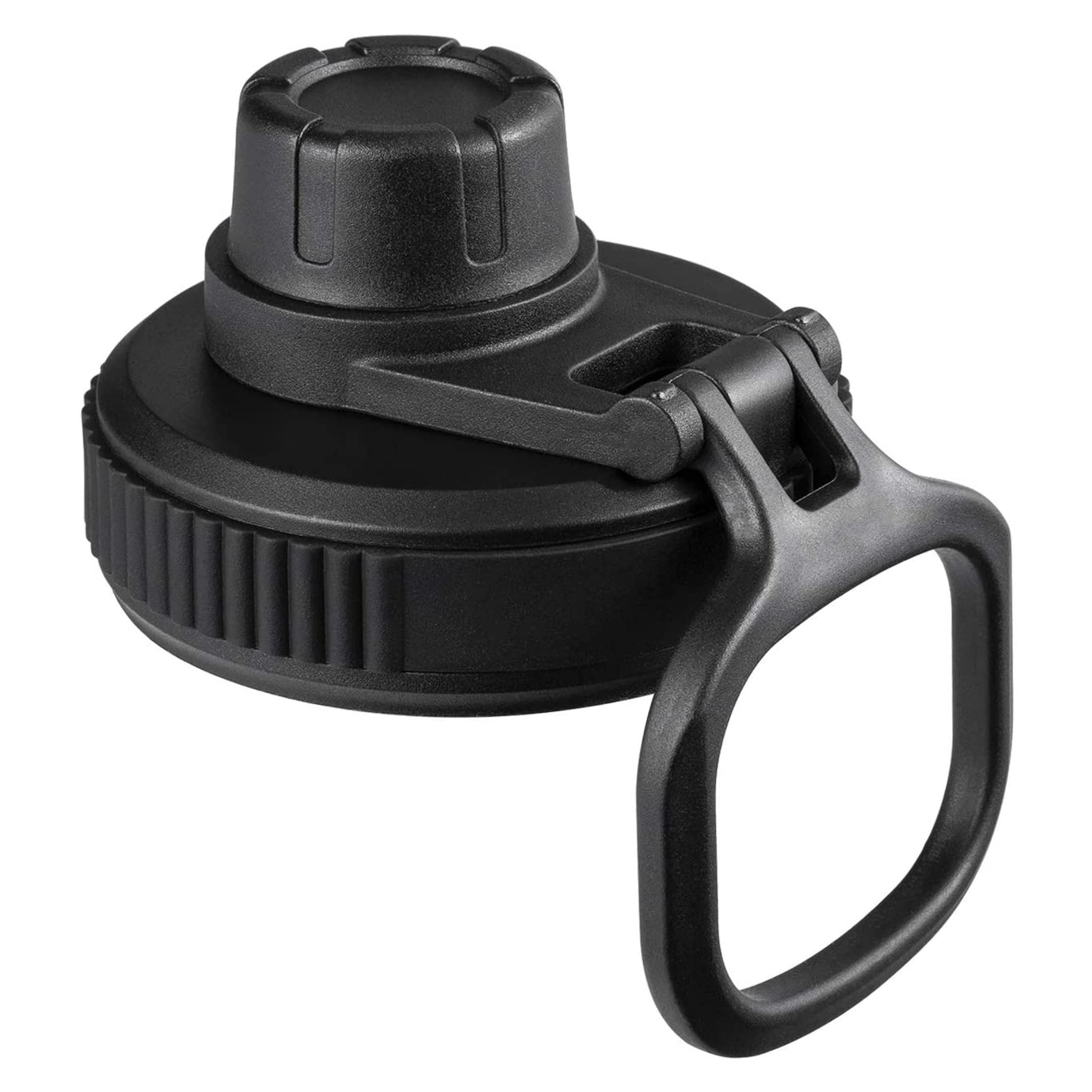 NuRich Hydraflow Wide Mouth Spout Twist Chug Nalgene Replacement Lid or Cap, Compatible with Nalgene 32 oz Wide Mouth Lid, Hydroflask & Many More Top Water Bottle Brands Sizes 12 16 18 20 32 40 64 Oz