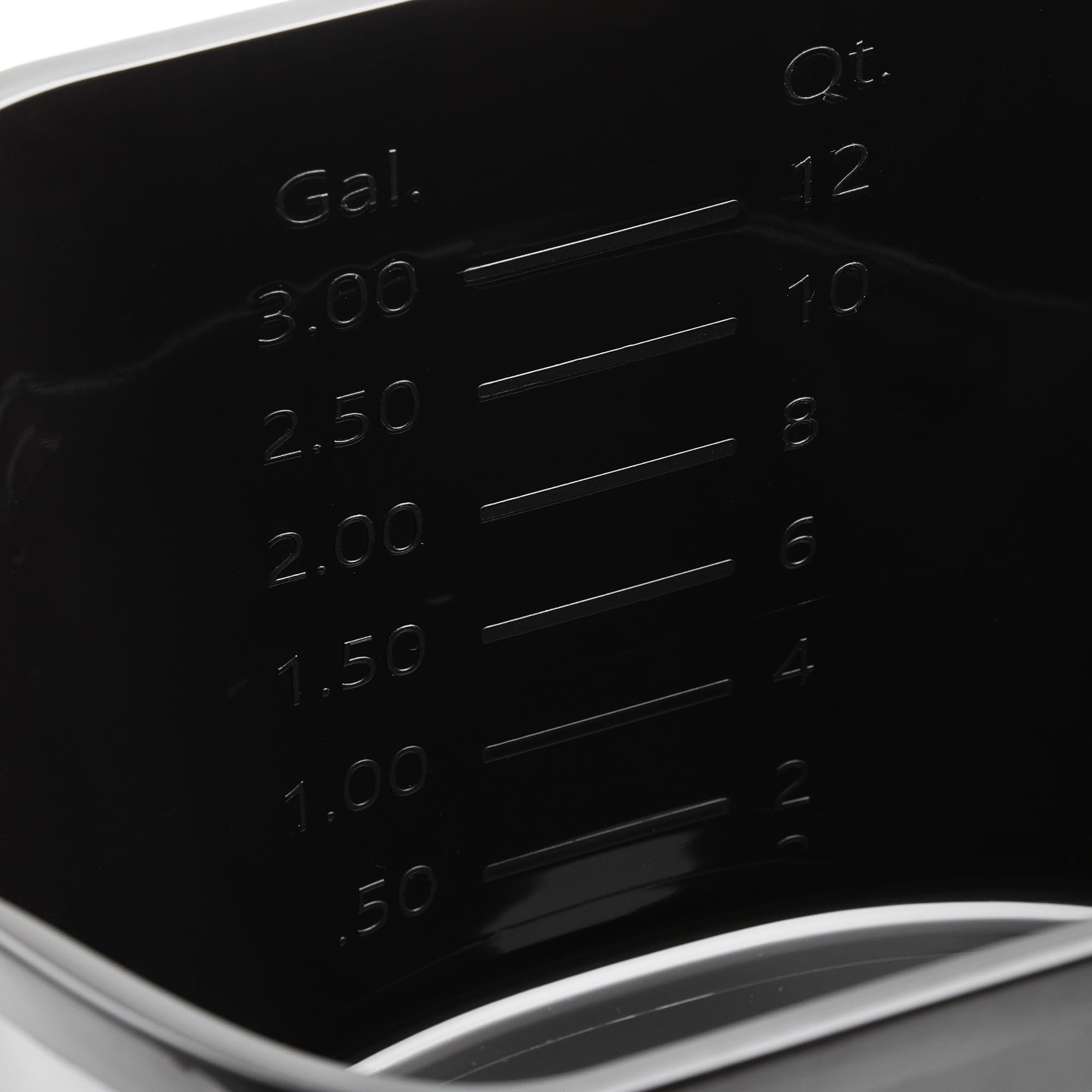VVloop 3.5 Gallon Oval Polypropylene Utility Bucket, 15.8" Height, Black,Buckets, Commercial mop Buckets, Paint Buckets
