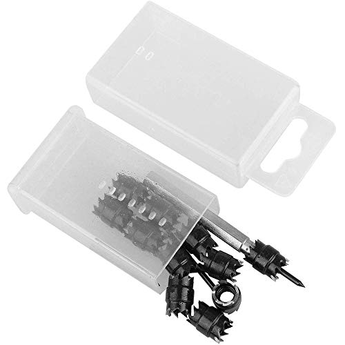 Spot Weld Cutter Set,13 Pcs 3/8" Rotary Spot Weld Cutter Remover Drill Bits Tool and 2 Replacement Blades,Metal Hole Cutter Remover for Power Drill Spot Welding