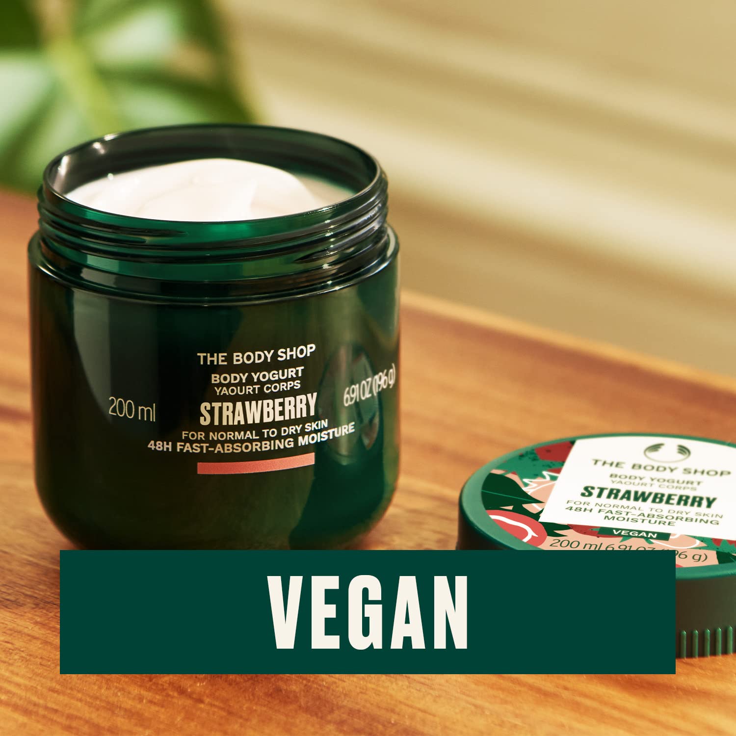 The Body Shop Strawberry Body Yogurt β Instantly Absorbing Hydration from Head to Toe β For Normal to Dry Skin β Vegan β 6.91 oz